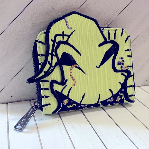 Loungefly | Bags | Euc Loungefly Green And Black Oogie Boogie Nbc ...
